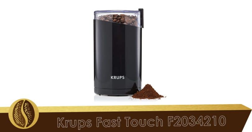 Moulin à café Krups Fast Touch F2034210 | Avis et Test - TopCafetiere.fr
